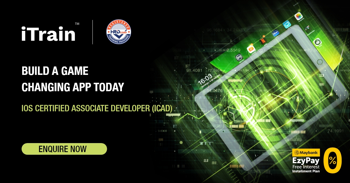 iOS Certified Associate Developer - iTrain (M) Sdn Bhd